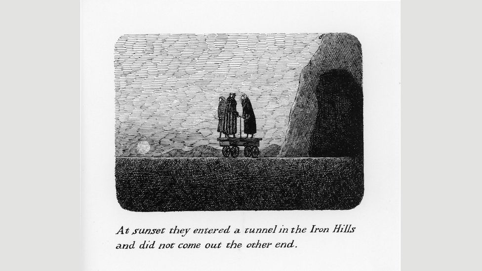 The mysterious, macabre mind of Edward Gorey - BBC Culture