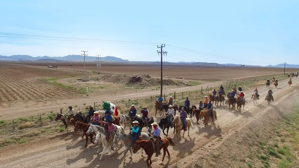 A cavalcade across the US-Mexico border - BBC Travel