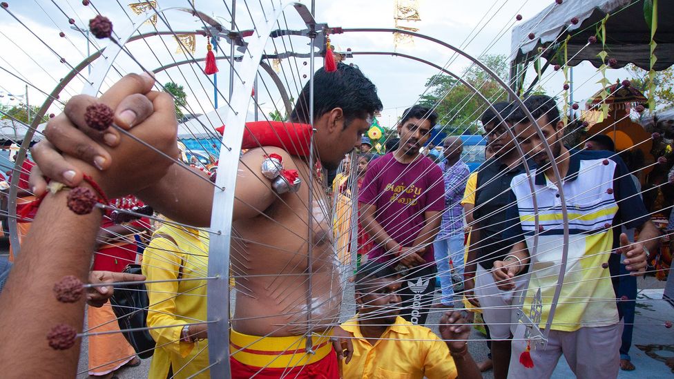 Where people pierce themselves for devotion - BBC Travel
