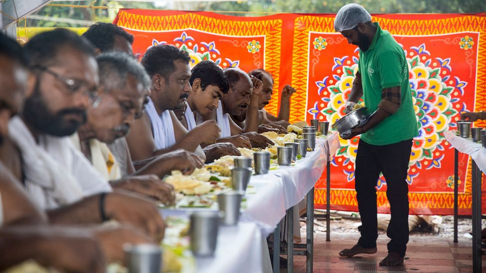 An Indian meal with more than 60 dishes - BBC Travel