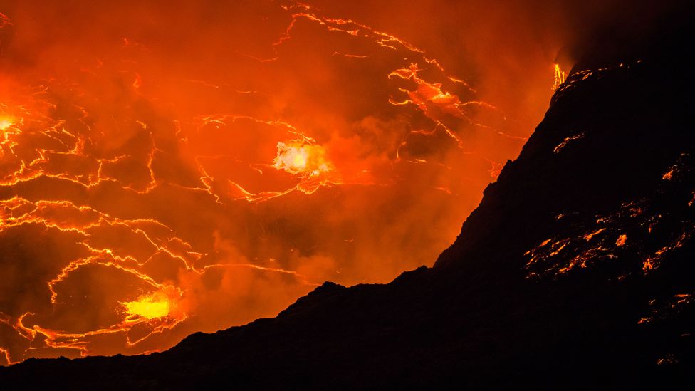 Africa's deadly 1000C fire lake - BBC Travel