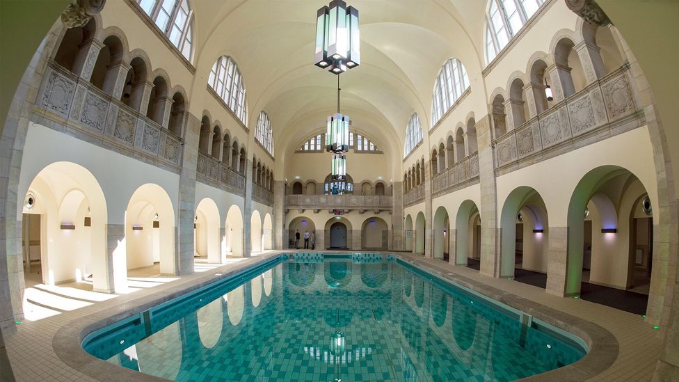 The hidden beauty of Berlin's indoor pools - BBC Travel