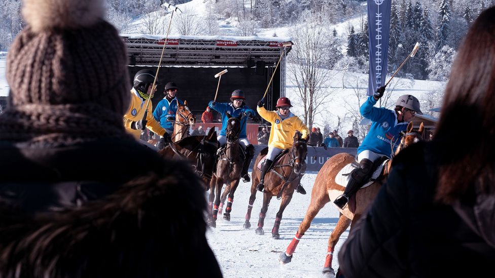 Inside the snow polo games, the wild Austrian winter sport with an ...