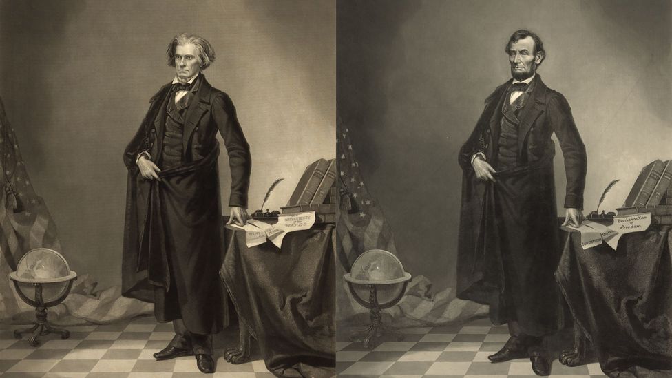 How a 19th-Century portrait of Abraham Lincoln was later revealed to be ...
