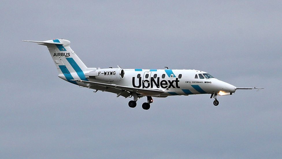 The aircraft that may fly like a flock of geese - BBC Future