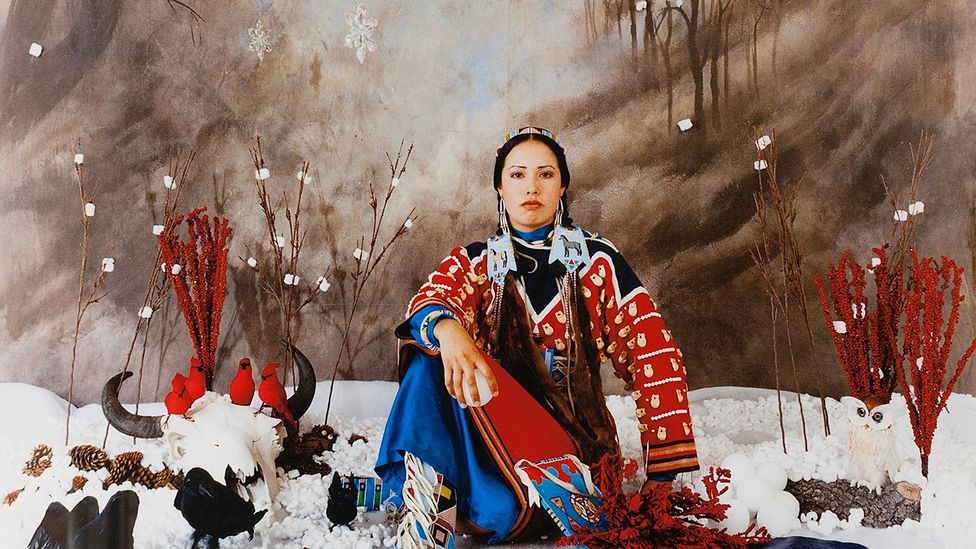 Why this Indigenous winter scene is not what it seems - BBC Culture