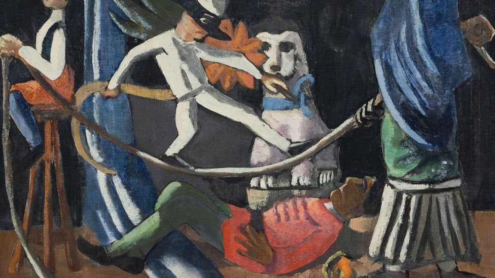 'A dark and violent scene': The 1927 painting that foretold Germany's ...
